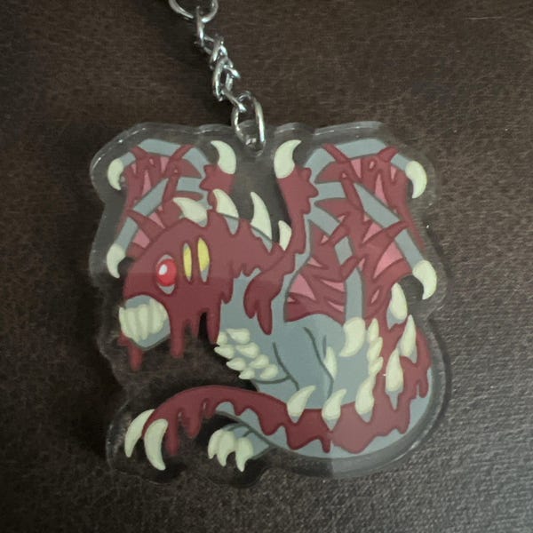 Monster Hunter World Charm - Nergigante - Odogaron - Pukei-pukei ...