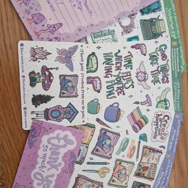 Enchanted Notepad Moon Phases Paper Notepad magic Notepad Purple Note ...