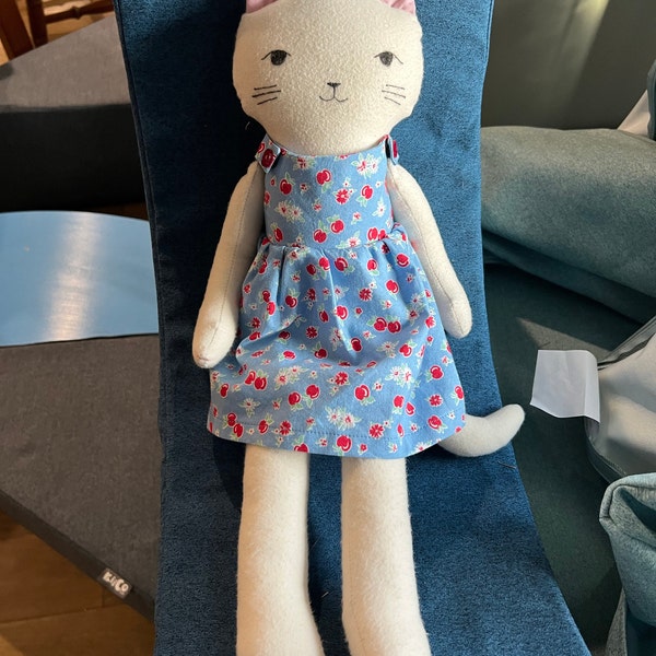 18" Rag Doll Sewing Pattern : Cloth Doll Pattern - Etsy