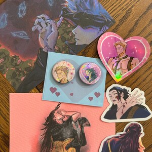 Jujutsu Chibi Anime JJK Sticker Set Gift Holographic Waterproof for ...