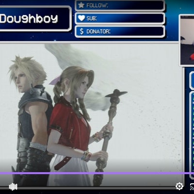 Final Fantasy Overlay Pack Twitch, Final Fantasy, FFVII, Stream Overlay ...
