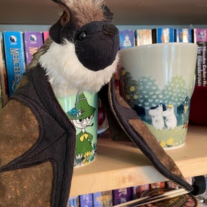 Bat Plush Fruit Bat Flying Fox Cute Toys Bat Stuffed Animal - Etsy