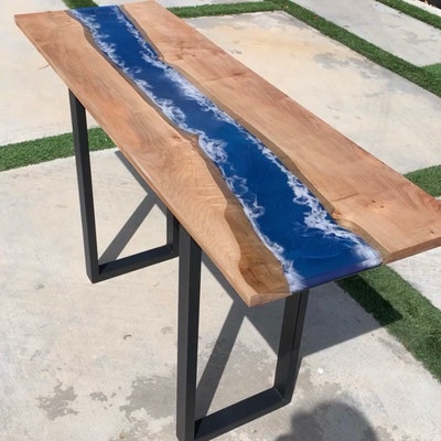 H 28 Inch, Console Table Legs, U Shape, 1 Pair, W5033B - Etsy