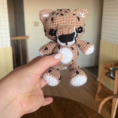 PATTERN: Chip the Cheetah Crochet Cheetah Pattern Amigurumi Cheetah ...
