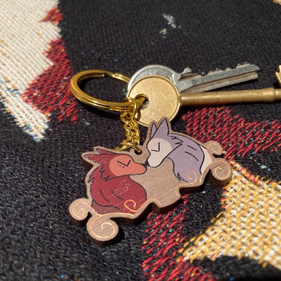 Wolfwalkers 2 Inch Wooden Keychain - Etsy