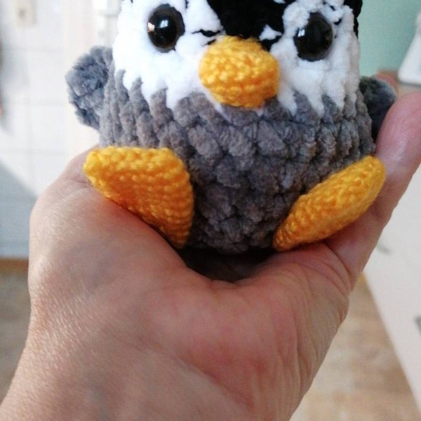 Crochet Chunky Penguin Amigurumi Pattern - Etsy