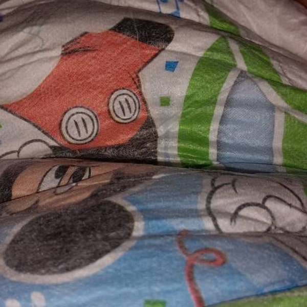 Customz Mr Mouse ABDL Adult Baby Diaper Nappy - 1 X Nappy - Etsy
