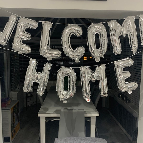 Welcome Home Foil Balloons Welcome Baby Baloons Welcome Back Mylar ...
