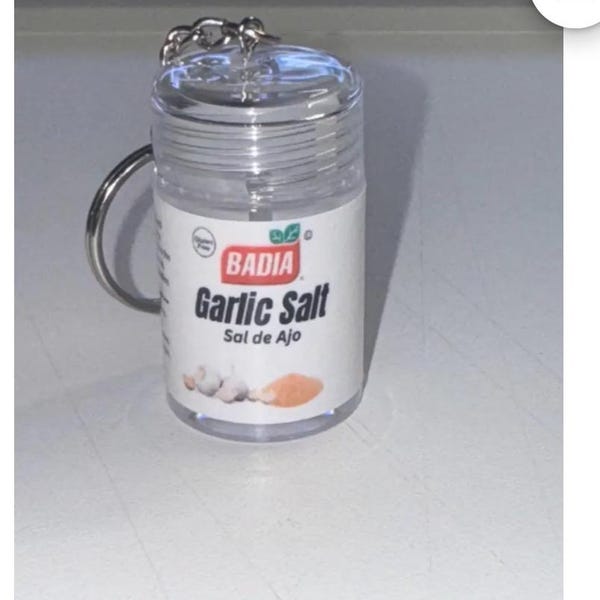 Food Seasoning Keychain | Adobo | Tajin | Lawry's | Sazon | Old Bay ...