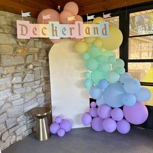 Editable Candy Shop Backdrop, Candy Theme Decor - Etsy