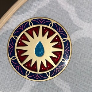 Enchanted Raven Enamel Pin - Etsy