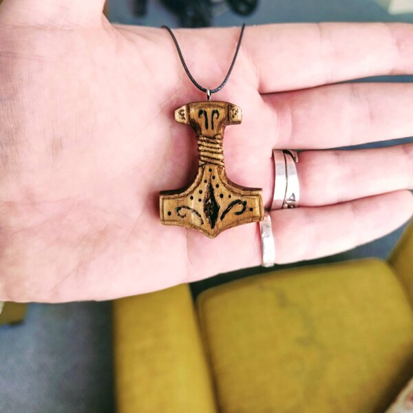 Mjolnir (thor’s Hammer) Pendant Carving Kit - Etsy