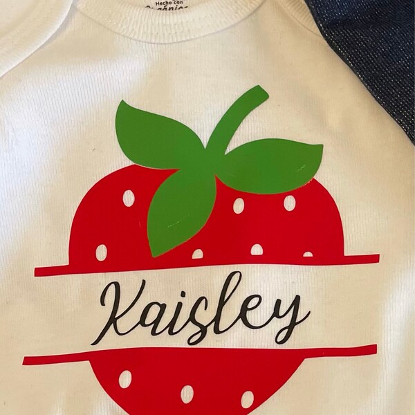 Strawberry SVG, Name Frame SVG, Fruit SVG, Digital Download, Cut File ...