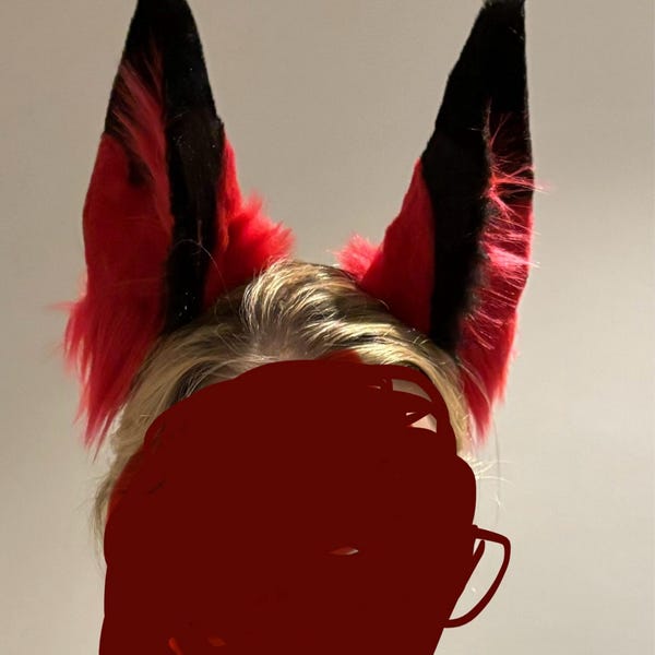 ZZZ Zenless Zone Zero Hoshimi Miyabi Cosplay Ears - Black Gray Fox Ears ...