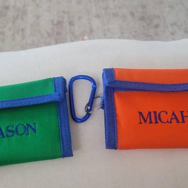 Personalized Girls Wallet, Girls First Wallet, Girls Wallet With Coin ...