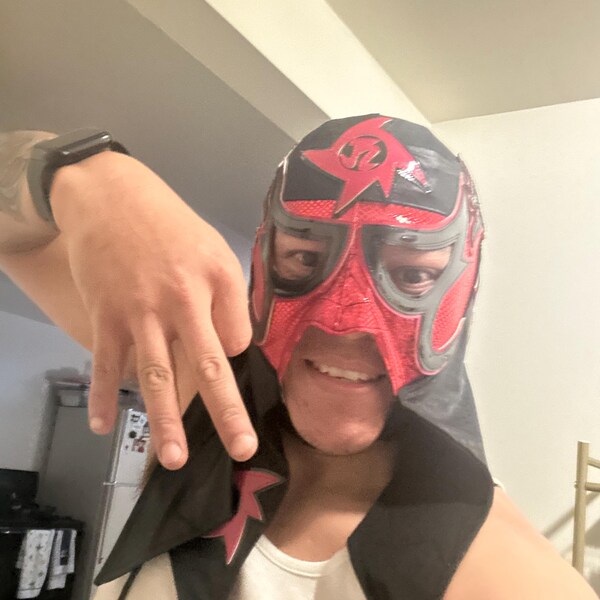 La Parka Nacho Libre Patch Lucha Libre Patch - Etsy