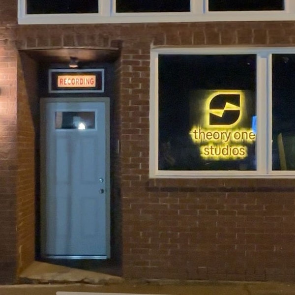 Recording Vintage Lighted Sign - Custom Lettering Available - Etsy