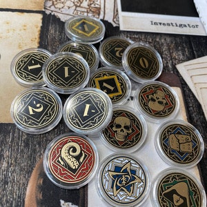 Arkham Horror LCG Mystic Charge Tokens Fan-made Compatibles From ...