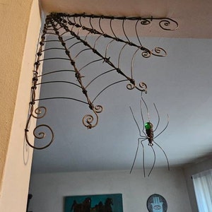 18 Odd Twisted Barbed Wire Corner Spider Web Reclaimed Art - Etsy