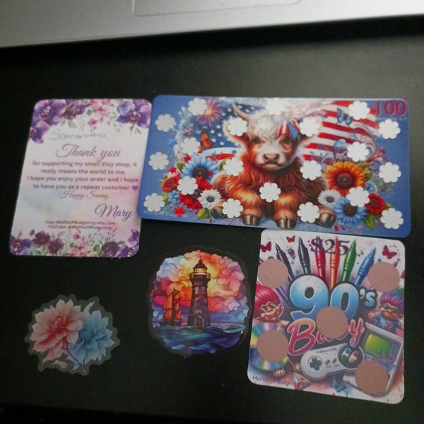 A6 Money Saving Scratcher - Etsy