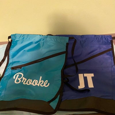 Custom Cinch Sack, Team Bag, Personalized Bag, Cinch Bag, Personalized ...