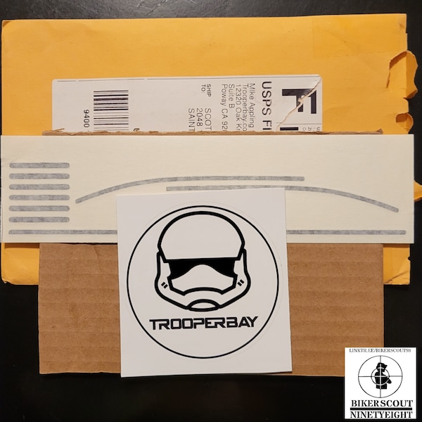 Biker Scout Tank Decals Star Trooper Wars Return of the Jedi Bikerscout ...