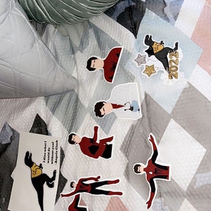 Pedro Pascal Vol. 2 Sticker Pack | Etsy