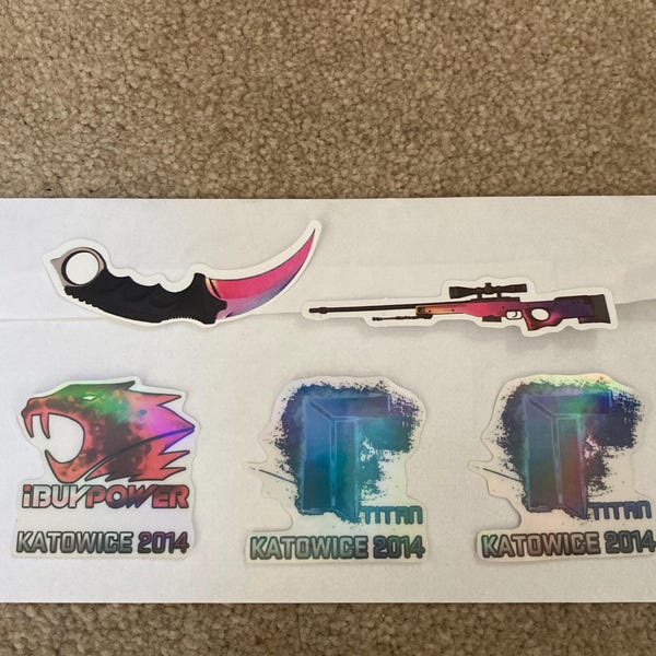 Transparentny Titan Holo Katowice 2014 CSGO CS Counter Strike CS2 ...