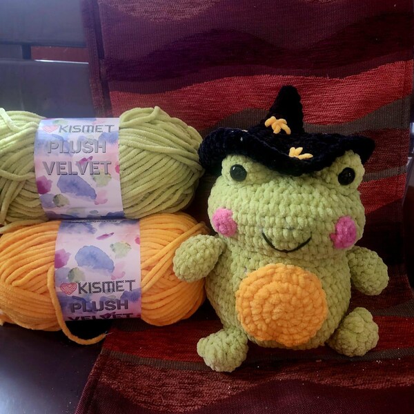 DIY Halloween Frog Wizard Crochet Amigurumi Pattern PDF - Amigurumi ...