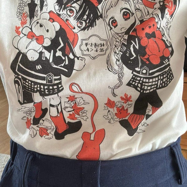 Unisex, Hanako Kun Yashiro Nene Manga Shirt -toilet Bound Hanako Kun ...