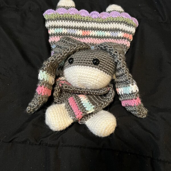 Duo Deal: Bunny Ragdoll and Baby Bunny Mini Ragdoll Crochet Amigurumi ...