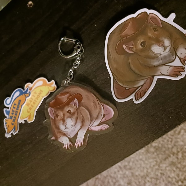 Rat Meme Acrylic Charm Keychains Series 1 - Etsy