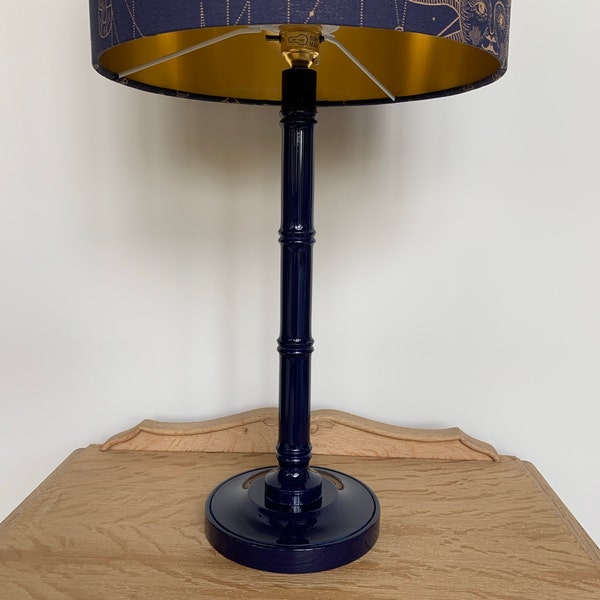 Small Beech Bobbin Lamp, 28cm Tall, 33cm When Wired, Ready to Paint ...