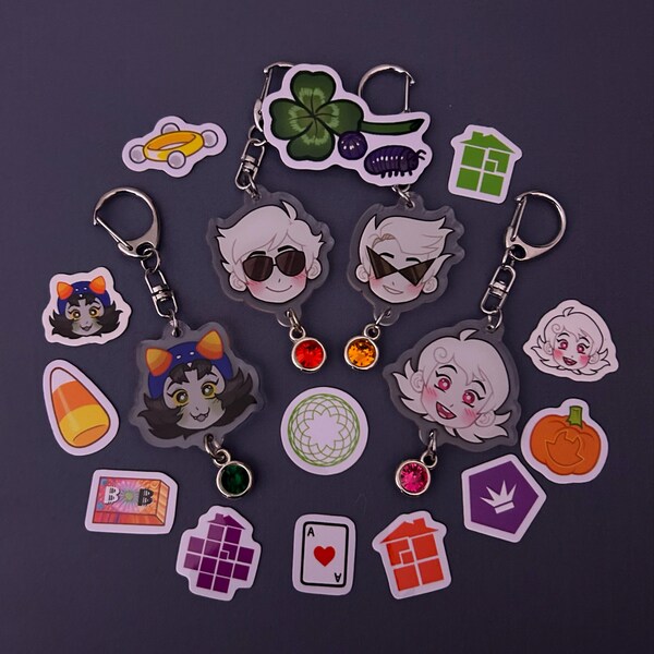 Homestuck - Smuppets 1.5 Inch Double Sided Acrylic Charms - Etsy