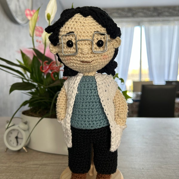 PDF Doctor Crochet Pattern (english): Amigurumi Doctor Pattern, Crochet ...