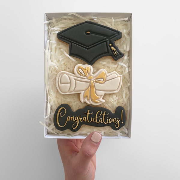 Graduation Hat Cookie Stamp| Graduation Diploma Cookie Stamp | Fondant ...
