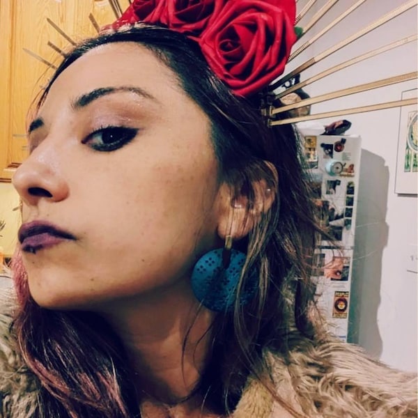 Halo Crown, Sunburst Crown, Red Rose Crown, Red Rose Halo, Rose Gold ...