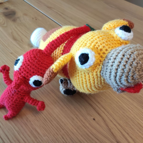 Pikmin + Oatchi Crochet Pattern Pack (9 Patterns in One Pack!) - Etsy