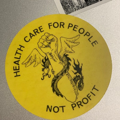 Health Care for People Not Profit Sticker Medicare for All Vinyl Decal ...