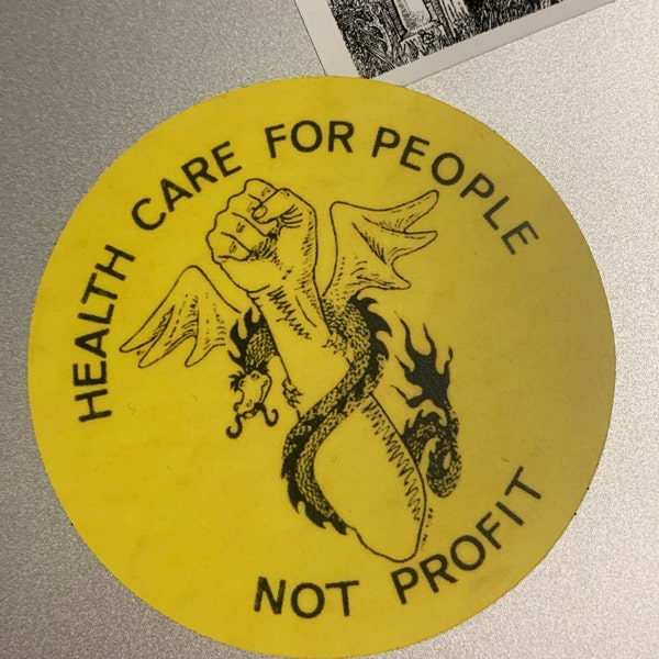 Health Care for People Not Profit Sticker Medicare for All Vinyl Decal ...