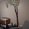 Large Forest Tree Wall Mural With Moon & Stars Wall Decal NT030 - Etsy