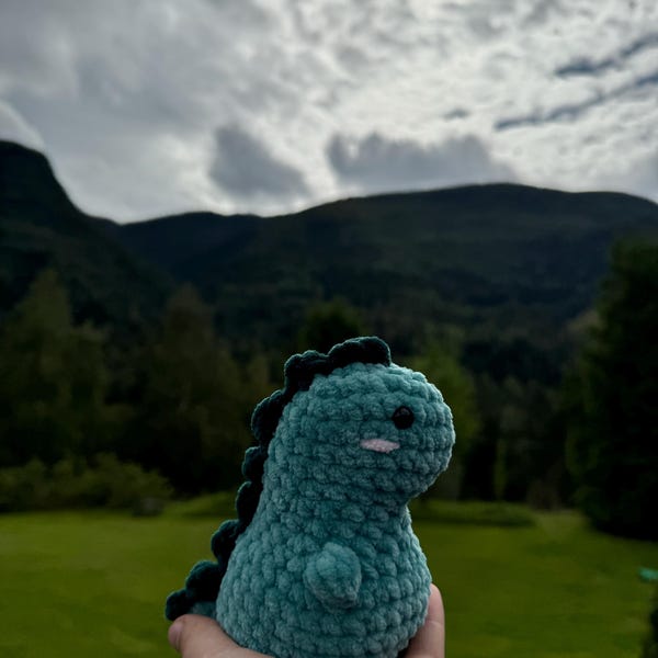 Tyrannosaurus Dinosaur No Sew Crochet Pattern Dinosaur Jurassic World No Sew Pattern No Sew