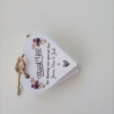 Personalised Wedding Guest Free Drink Tokens, Drink Tickets, Favour ...