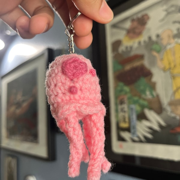 Jellyfish Keychain - Etsy