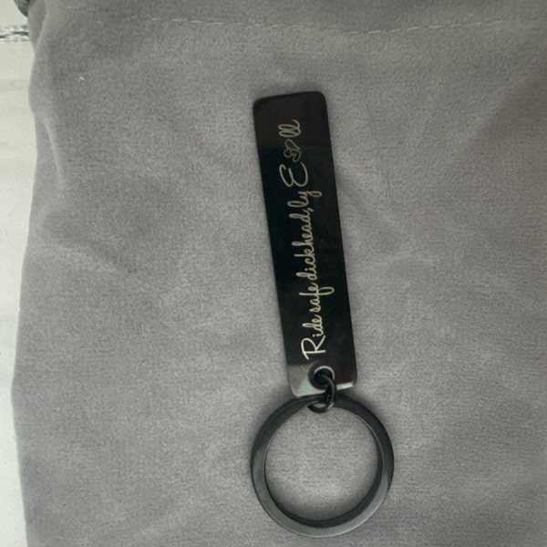 Personalised Keyring Personalized Valentine's Day Keychain Engraved Key ...