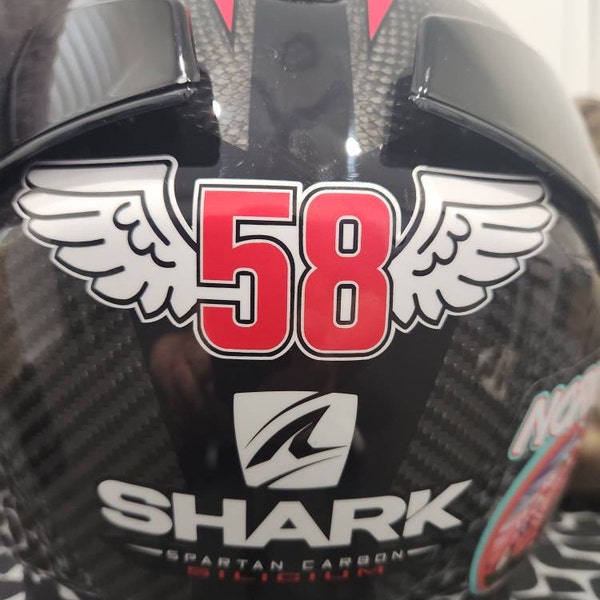 Reflective Motorcycle Stickers Set Graphics Fairing Panniers Helmet ...