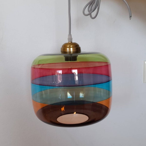 Blown Glass Pendant Light Kitchen Island Ceiling Light Pendant Light ...