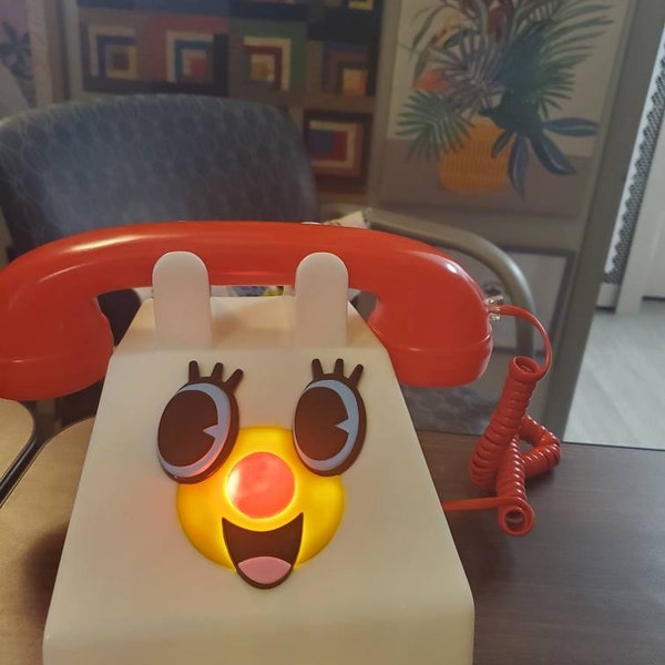 Powerpuff Girls Hotline Toy Telephone {cosplay} (LED Powered Nose) - Etsy
