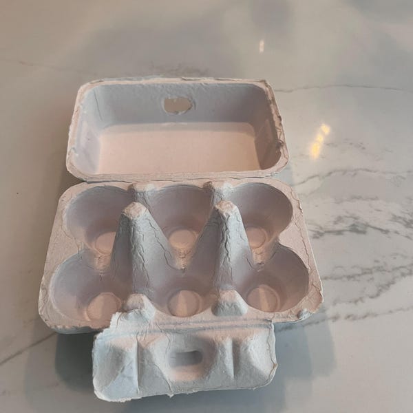 Egg Cartons-vintage Themed COLOR Printed Full Dozen 12 or 6 Cell Egg ...