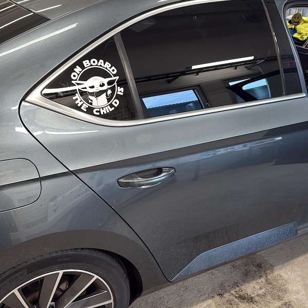 Baby on Board Car Decal | Baby on Board Sticker | Simple Car Sticker ...